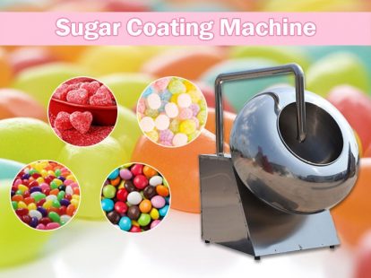 Commercial Food Coating Machine | Candy Peanut Chocolate Coater