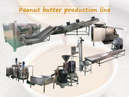 Peanut Butter Production Line | Peanut Butter Making Machine